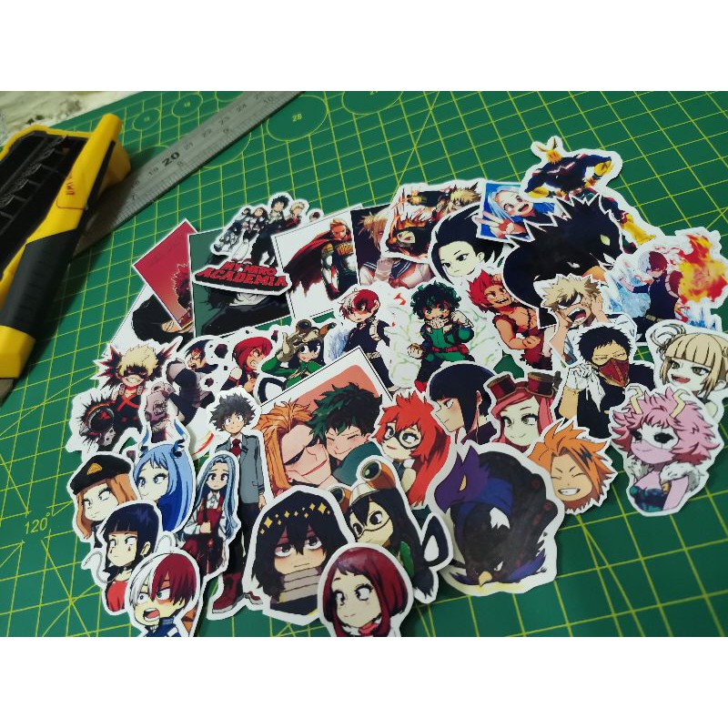Anime PPE sticker waterproof (30pcs-ready stock) | Shopee Malaysia