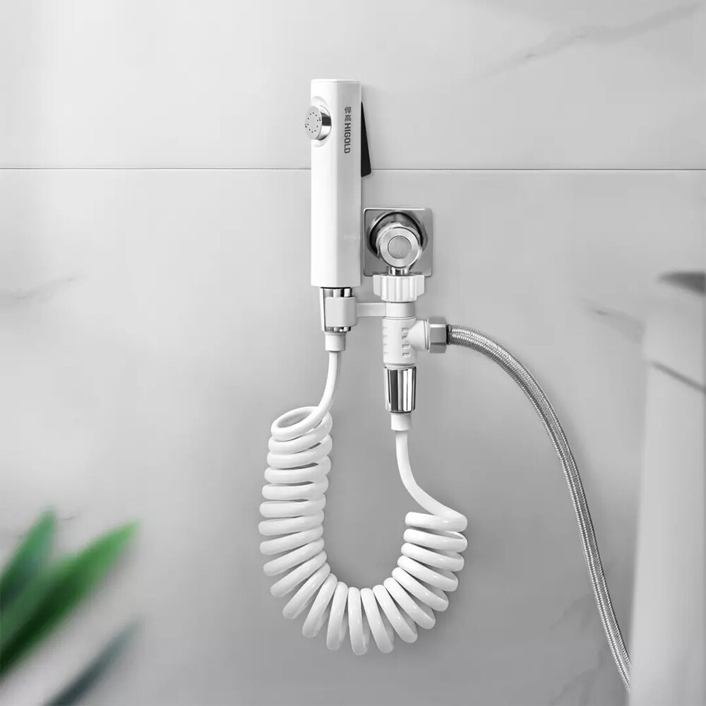 Handheld Spray Gun Toilet Bathroom Pressurized Flusher Strong Flushing ...