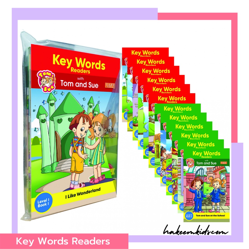 BUKU ENGLISH BOOK KEYWORD READERS TOM AND SUE ( KEY WORD READERS ...