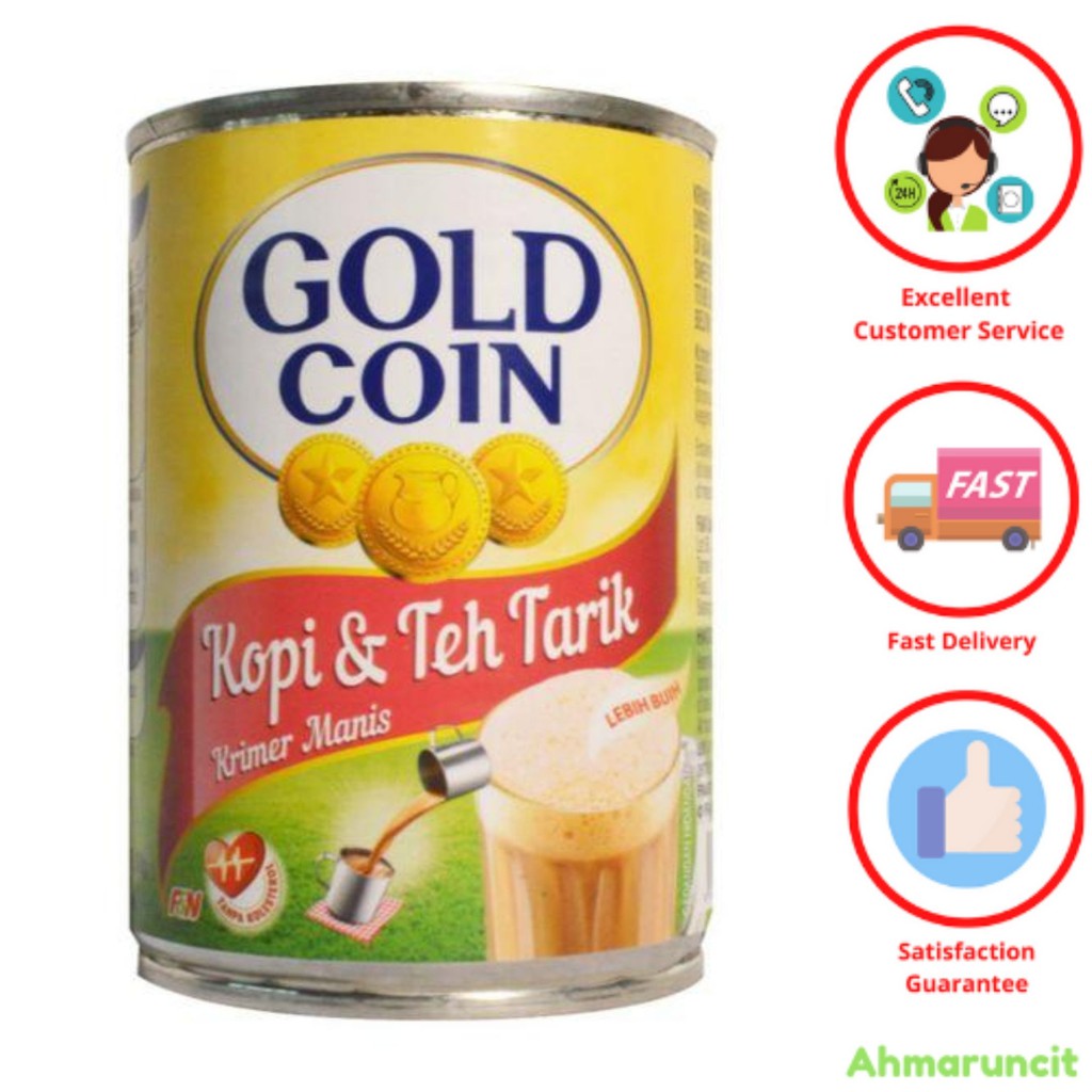 Ready Stock Susu Gold Coin Condensed Milk 500g | BeeCost