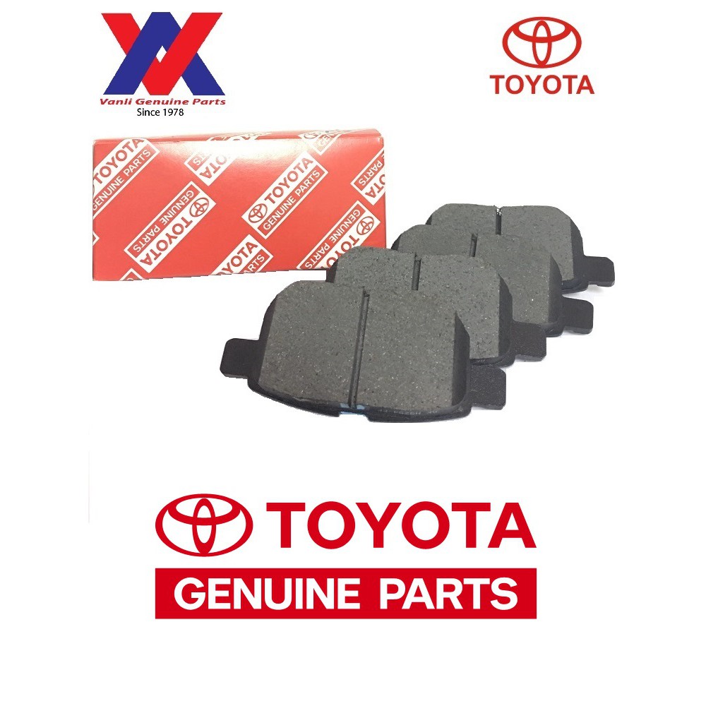 Toyota Rear Brake Pads for Toyota Vios 2nd Generation G/S NCP93 - 04466 ...