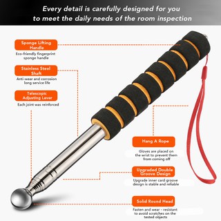 Extendable Tapping Rod Mosaic Tiles Tester Mable Checker Hollow Wall ...