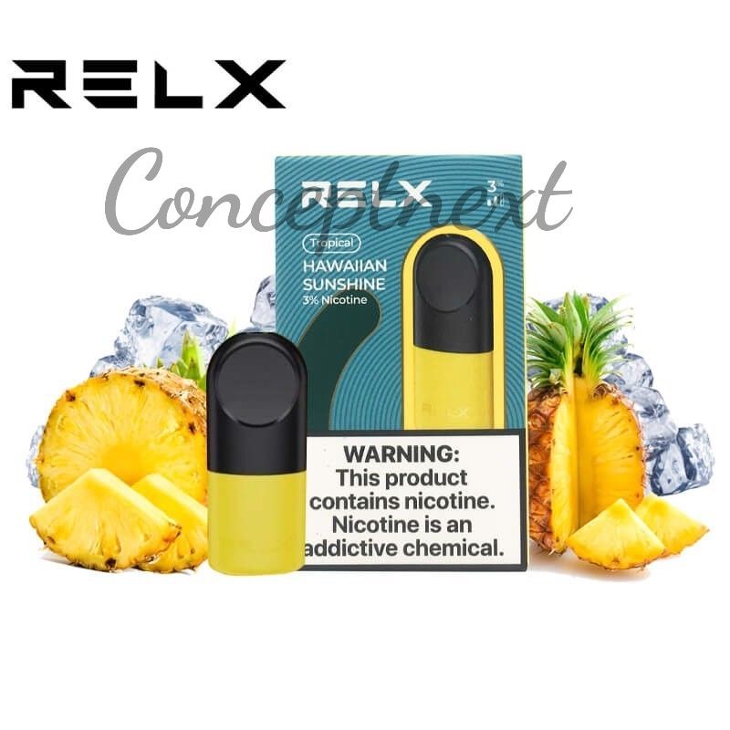 Original REL'X I'nfinity Cartridge Pod | Ice Orange Soda | Essential Cartridge Pod | C/With ...