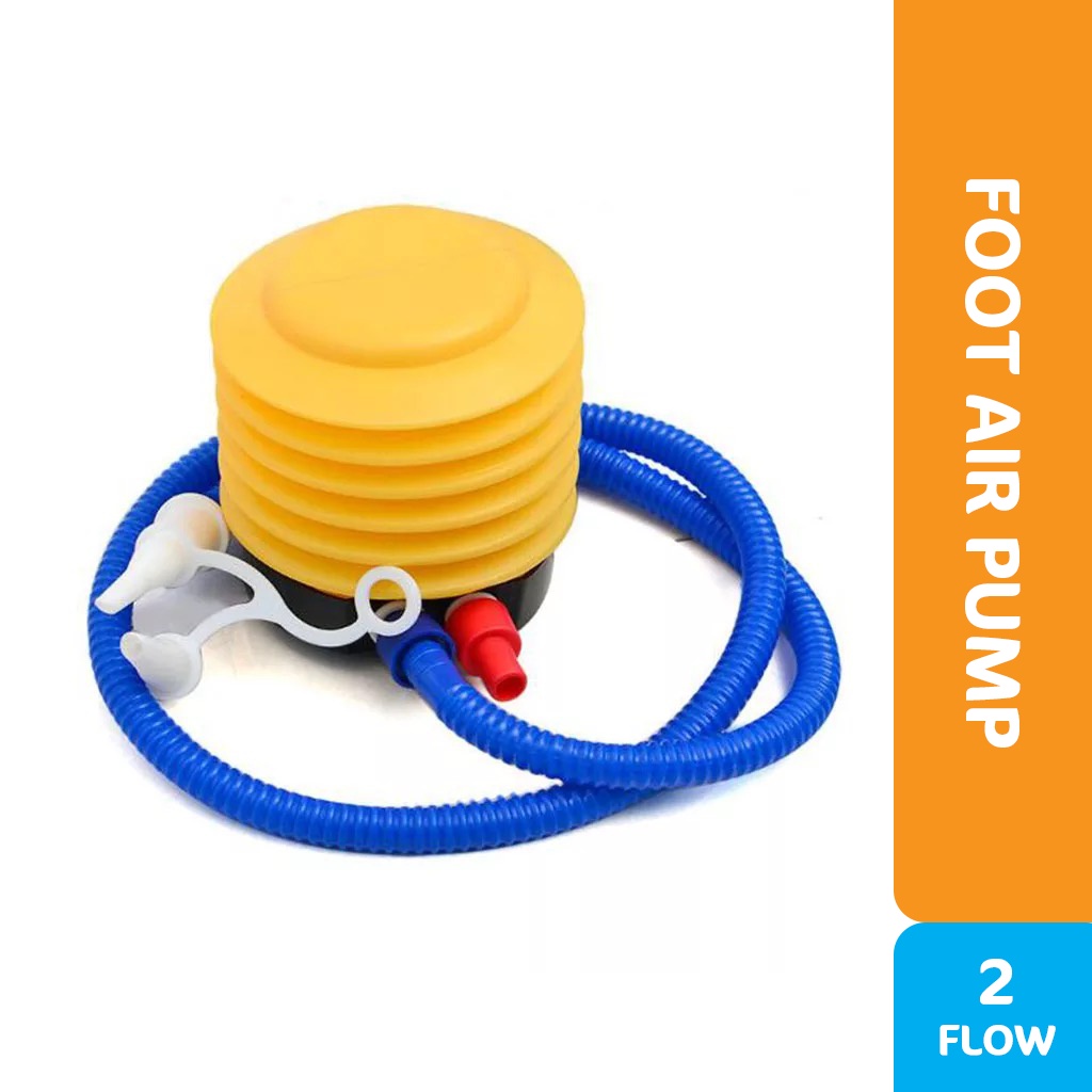 Portable Foot Air Pump 10cm x 10cm Balloon Ball Plastic Inflatable ...