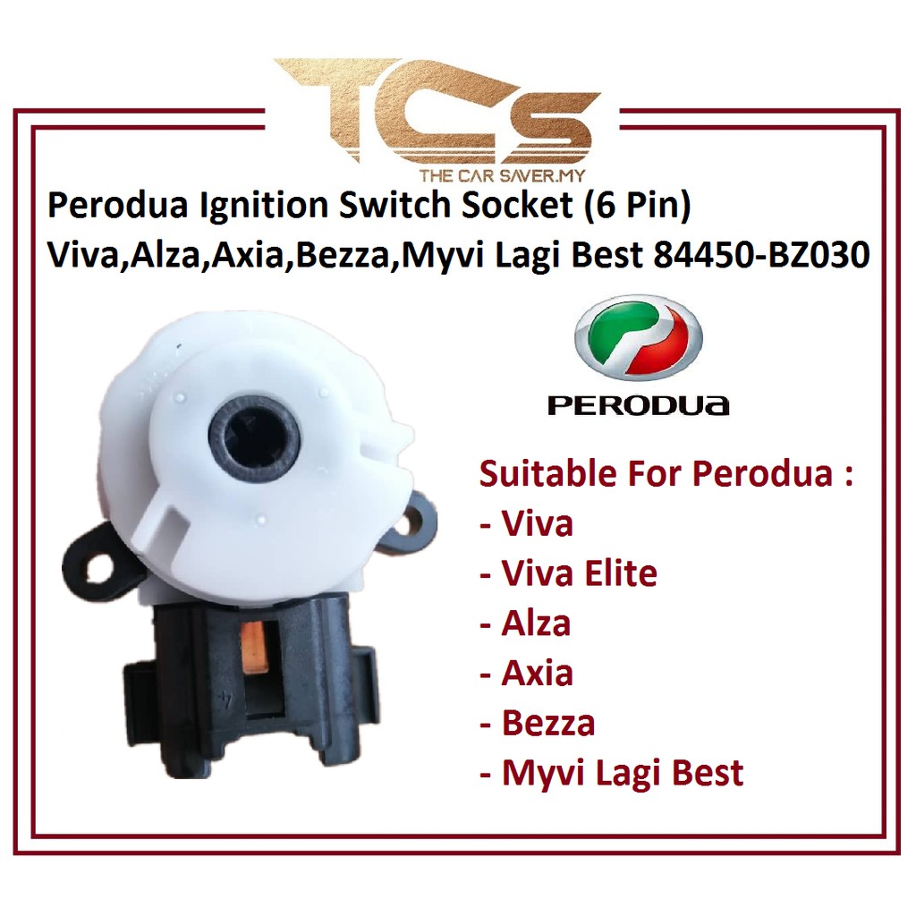 Perodua ignition switch socket viva,alza,axia,bezza,myvi lagi best ...