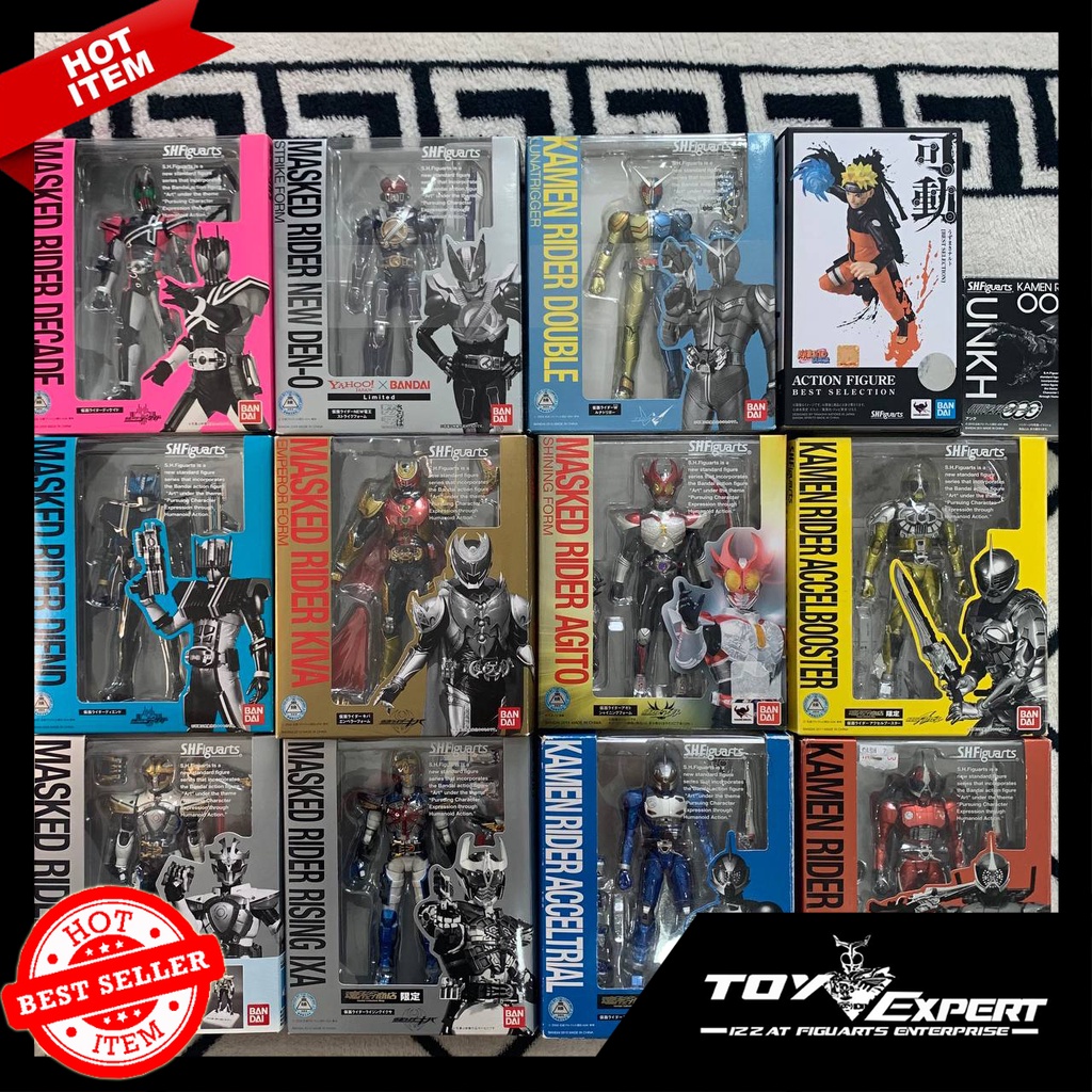 S.H. Figuarts - Kamen Rider SHF SHFIGUARTS BANDAI | Shopee Malaysia