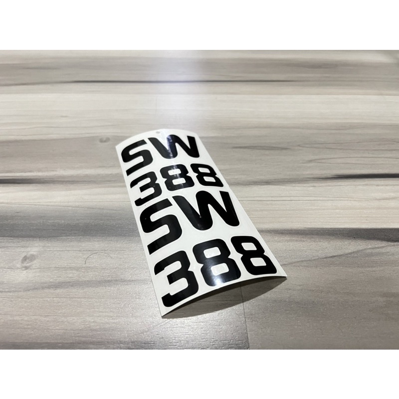 Spoon Sports Custom Sw388 Sticker Set | Shopee Malaysia