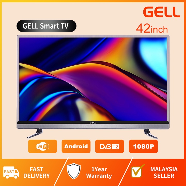 Gell smart tv 42 inch led tv with android tv / mytv/wifi | BeeCost