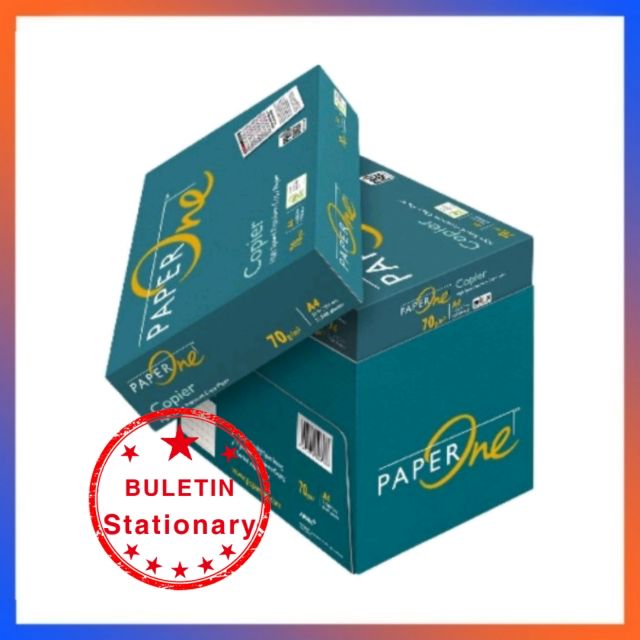 PaperOne A4 Copier Paper - 75gsm -500 Sheets (2 Reams ) | Shopee Malaysia