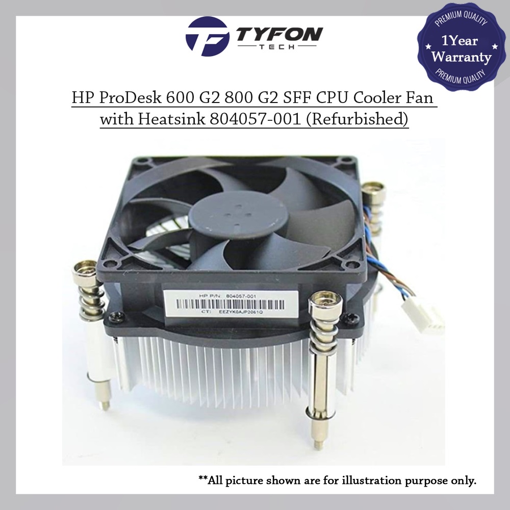 HP ProDesk 600 G2 800 G2 SFF CPU Cooler Fan with Heatsink 804057-001 ...