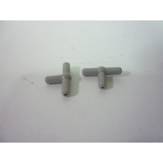 LEGO Genuine Parts - Pneumatic T Piece - Light Grey X 5 Pcs - 4211508 ...