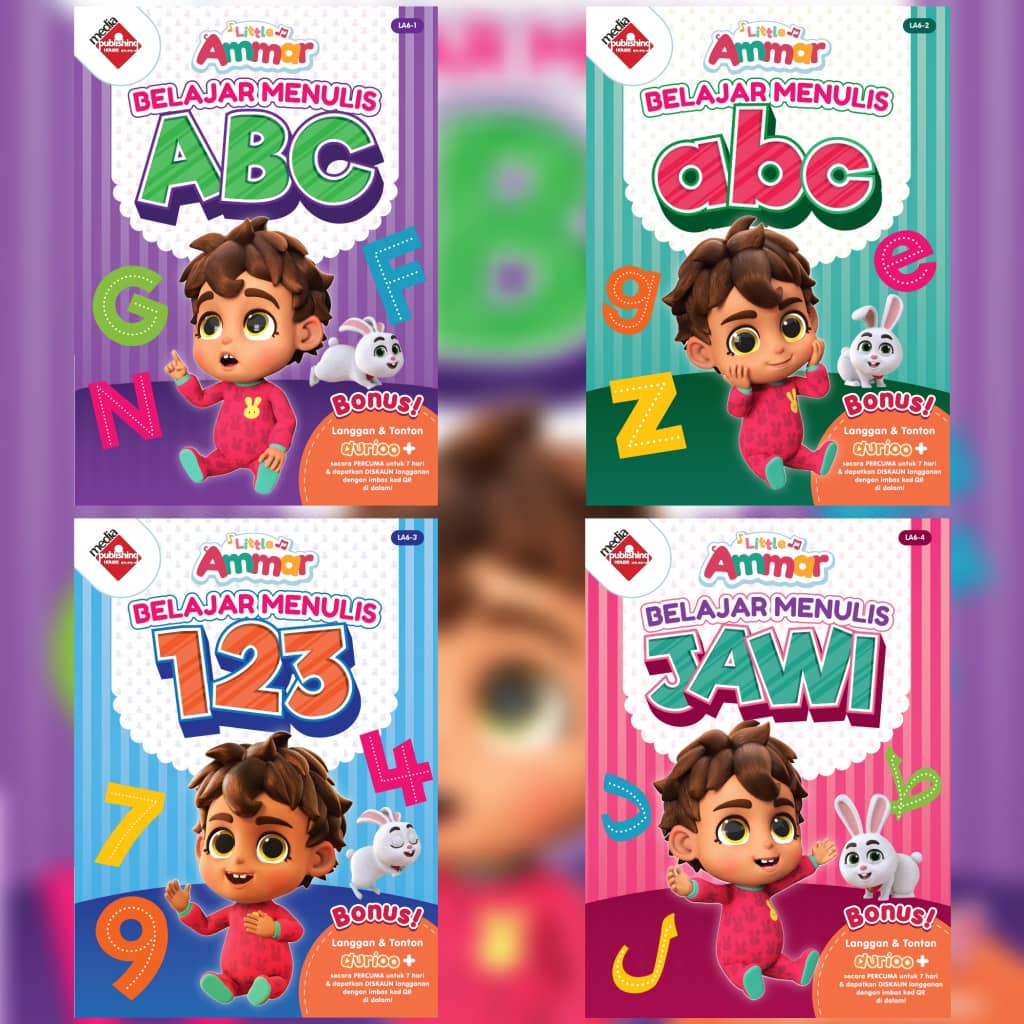 MEDIA BOOKS : LITTLE AMMAR BELAJAR MENULIS ( LA6 ) | Shopee Malaysia
