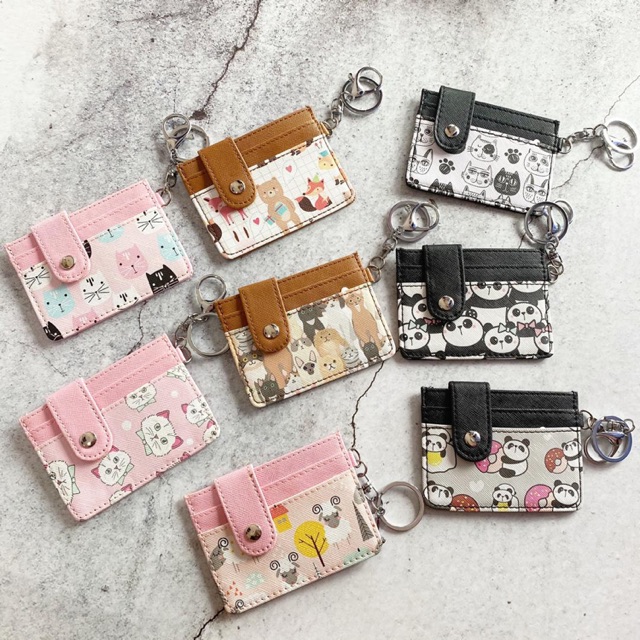 Card holder horizontal cute printed | Shopee Malaysia