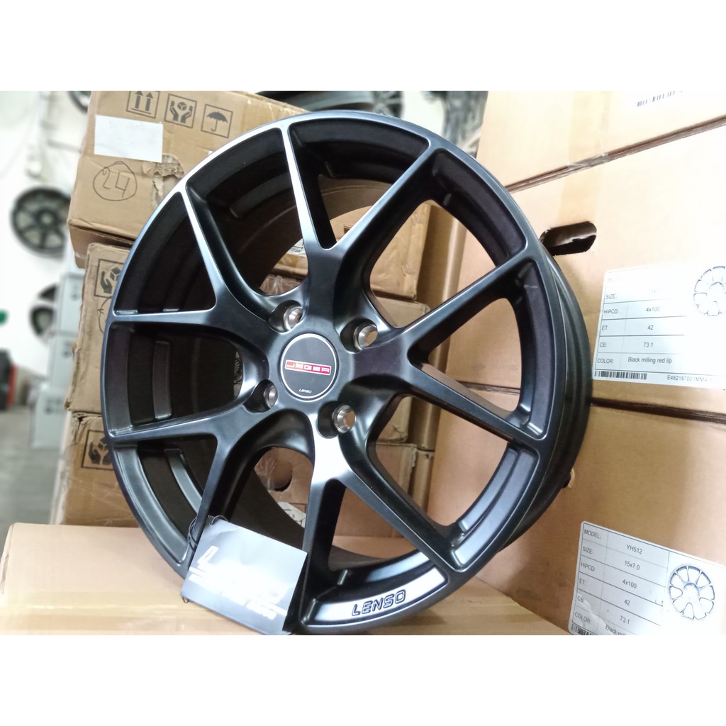 15X6.5 INCH NEW SPORT RIM ORI LENSO JAGER DYNA WHEELS | Shopee Malaysia