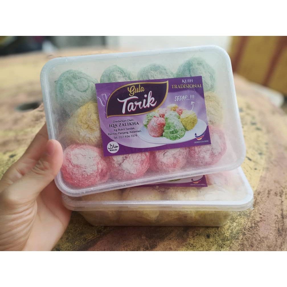 Kuih Gula Tarik / Kuih Sema Kelantan Sedap | BeeCost