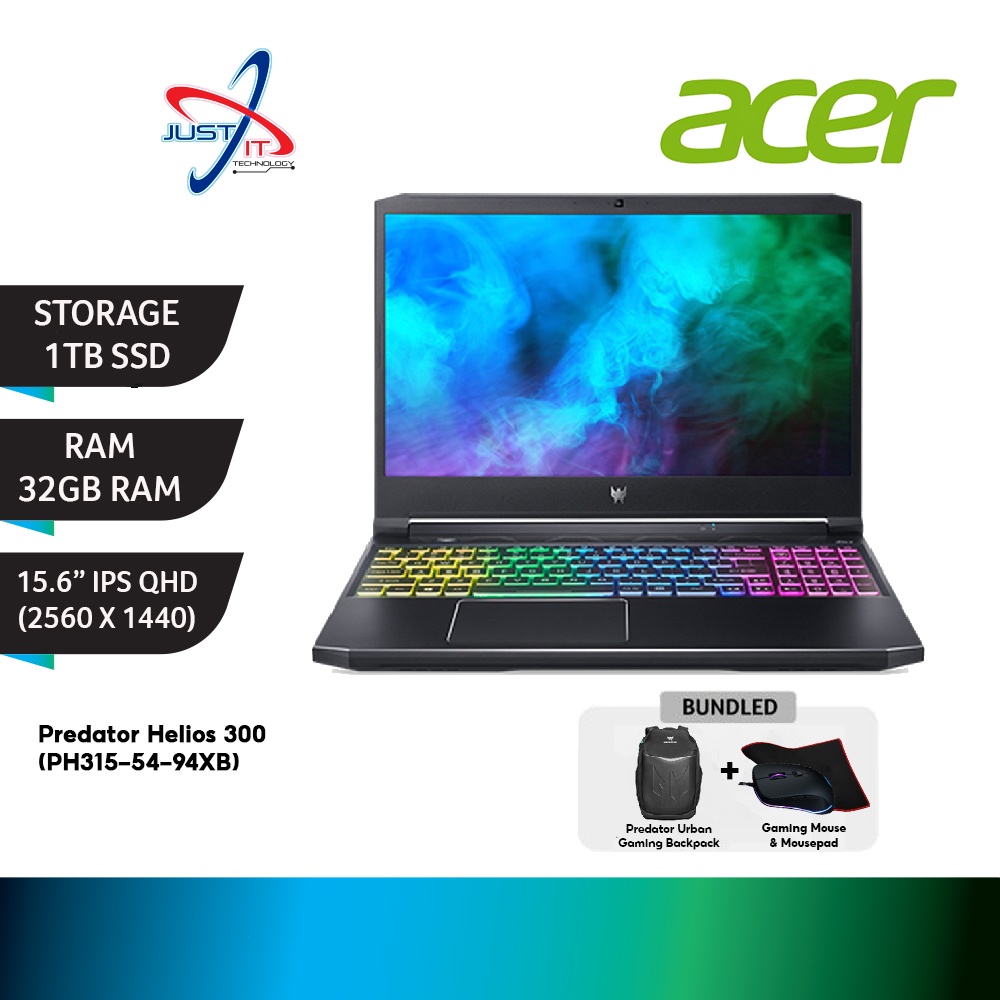 Acer Predator Helios 300 PH315-54 Price in Malaysia & Specs - RM7259 ...