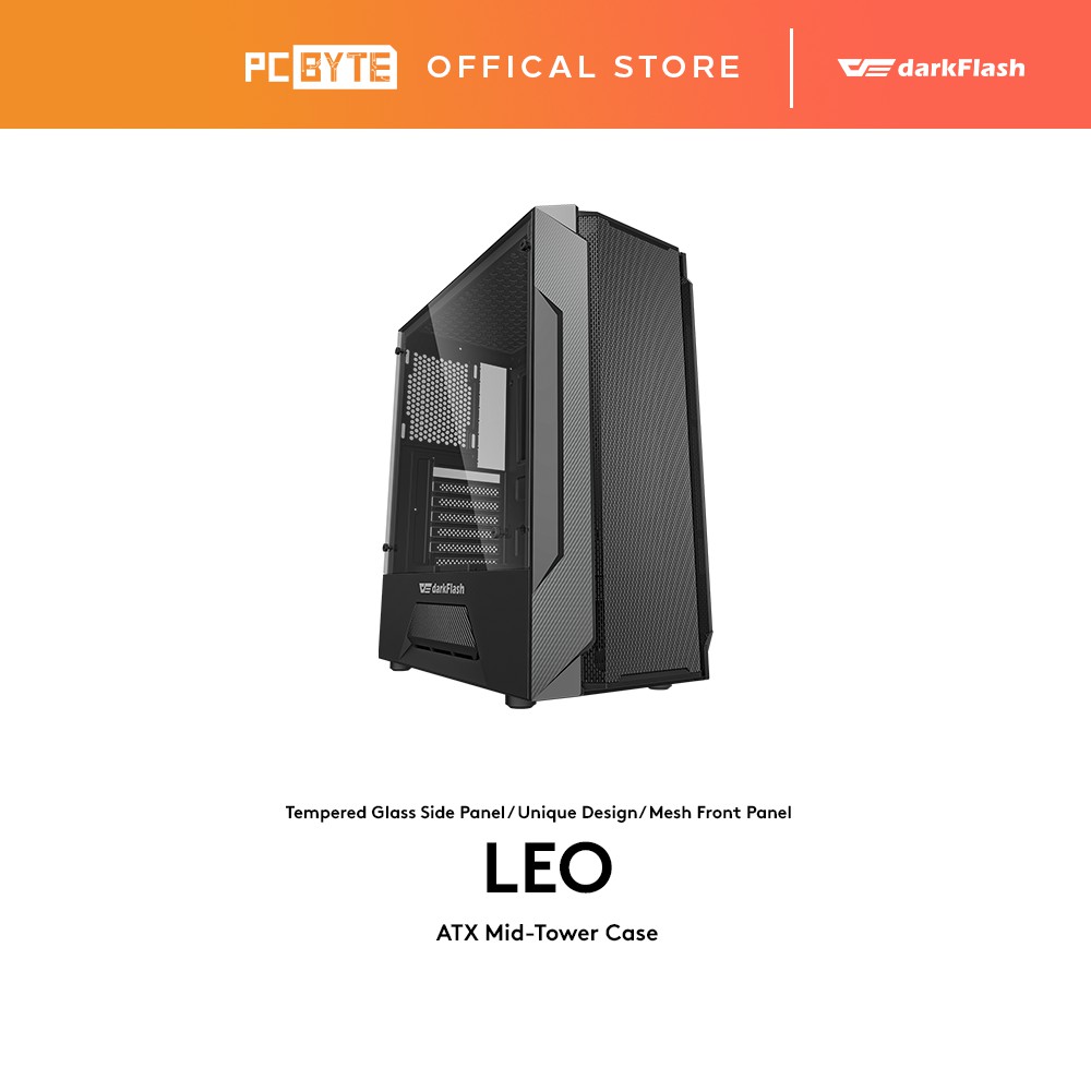 Aigo darkFlash LEO ATX Case Casing Only | Shopee Malaysia