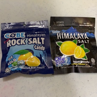 Himalaya Salt Sports Candy 15g / COBE Himalayan Pink Rock Salt Candy ...