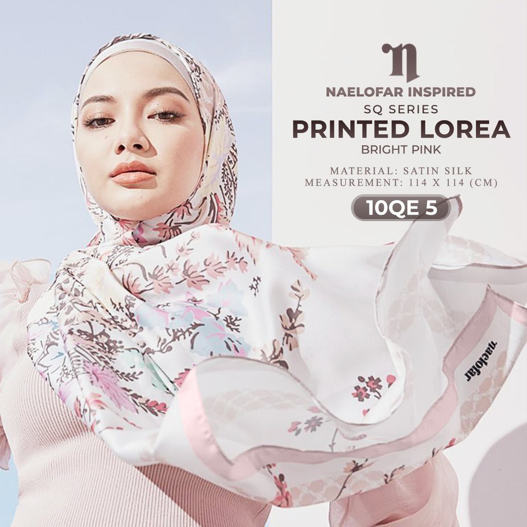 Naelofar Printed Lorea Collection | Shopee Malaysia