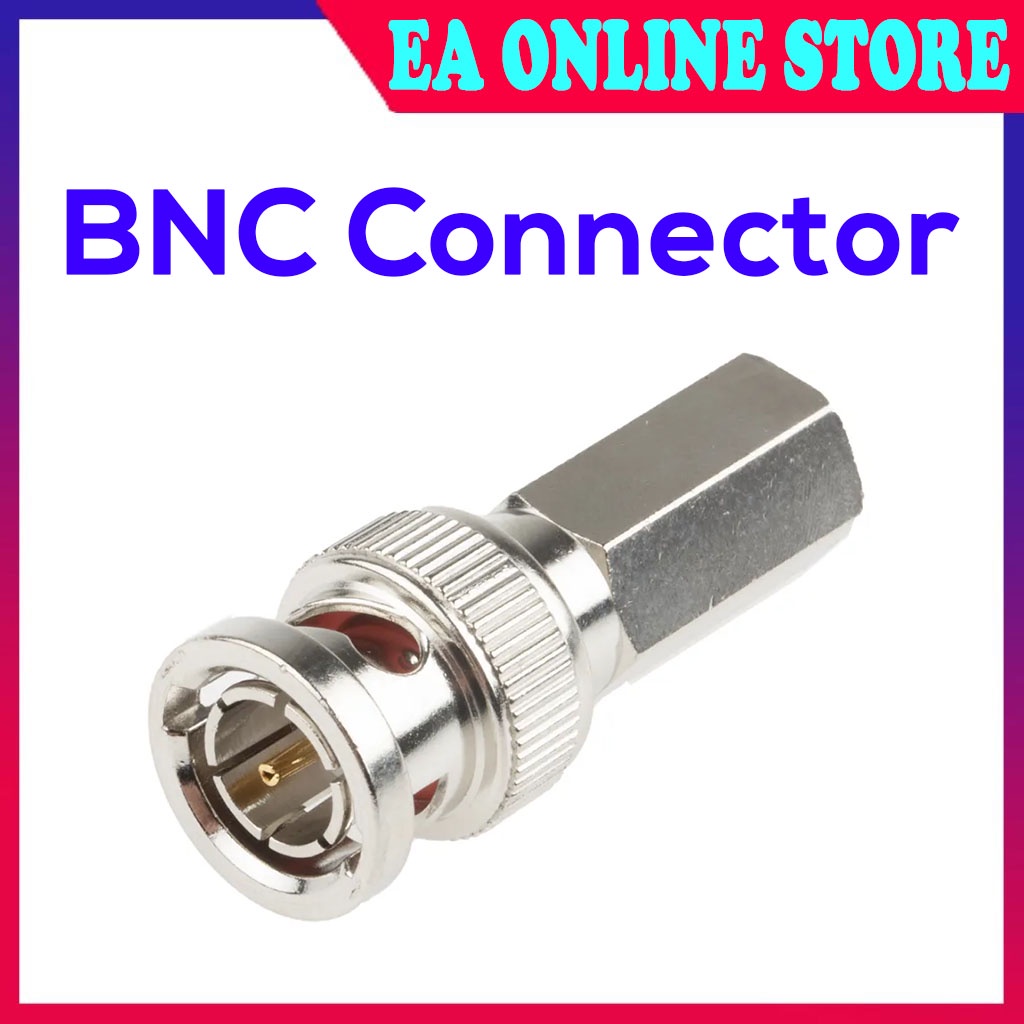 BNC RG59 Connector for CCTV Camera Use | Shopee Malaysia