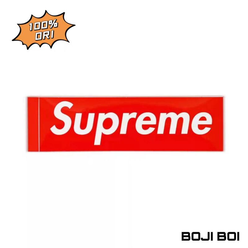 Original Supreme Box Logo Sticker FW 21 Assorted Stickers Streetwear ...