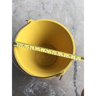 Heavy Duty Bucket Pail YELLOW Baldi Simen (Carry Cement / Sand ...