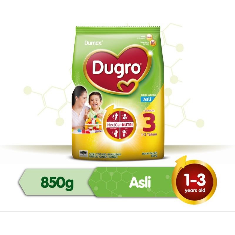 Dumex Dugro Milk Powder 3 , 4 , 5 - (850g) | Shopee Malaysia
