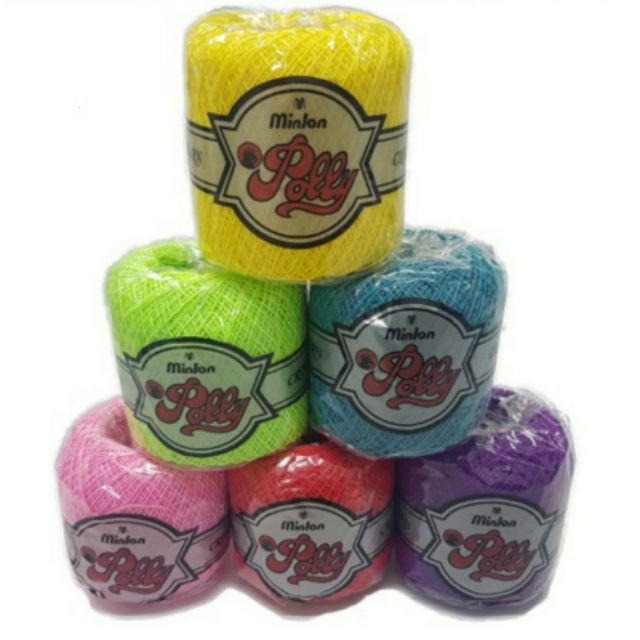 [READY STOCK](250 - 299)100g Benang Crochet Yarn Knitting/Benang Minlon ...