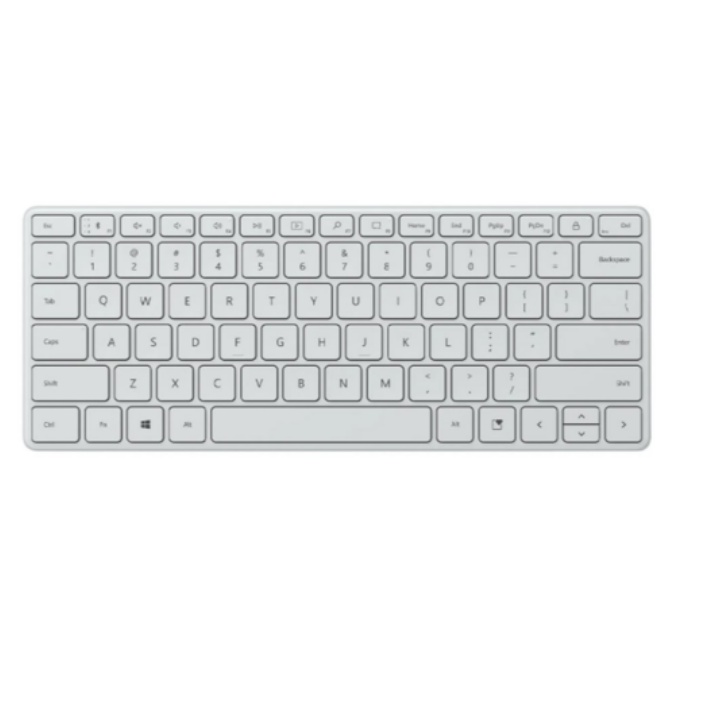 Microsoft Designer Compact Bluetooth Keyboard - Glacier/Black | Shopee ...