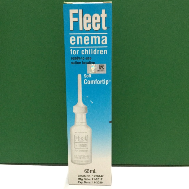 Fleet Enema Saline Laxative for Children 66ml | Shopee Malaysia