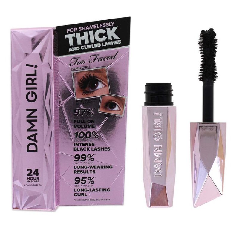 Authentic Too faced damn girl mascara deluxe 6ML | Shopee Malaysia