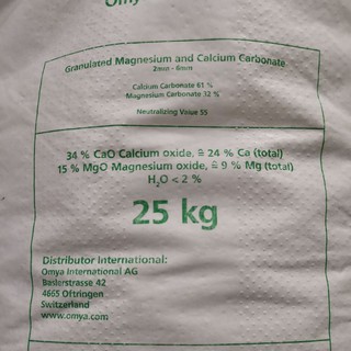 OMYA MAGPRILL 80 (PRODUCT OF GERMANY) 25KG ( BETTER THAN DOLOMITE ...