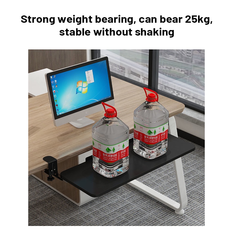 Keyboard Bracket Punch-Free Sliding Rail Keyboard Rack Installation ...