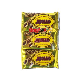 11g x 12pcs Apollo Chocolate Wafer Cream 1012 / Stick Wafer [Chocolate ...