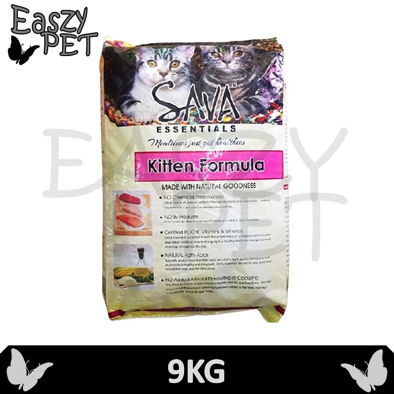 Sava Essentials For Growing Kittens 9KG ( Cat Food ) | Shopee Malaysia