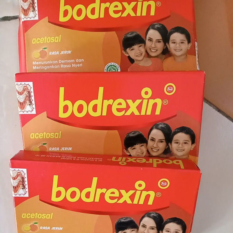 Bodrexin rasa jeruk 1 kotak 3 papan | Shopee Malaysia
