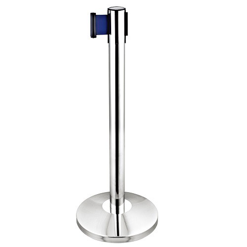 STAINLESS STEEL RETRACTABLE BELT QUEUE UP (Q-UP) STAND | Shopee Malaysia