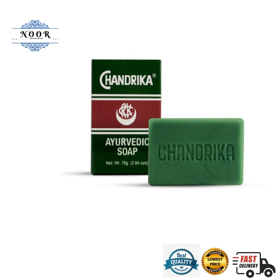 Chandrika Ayurvedic Bath & Body Soap/ Sabun Mandi/肥皂 75gm (Original ...