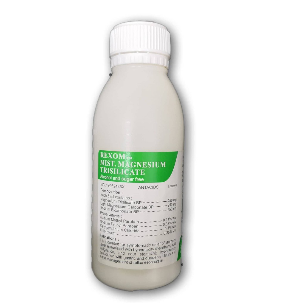 Roxim Misture Magnesium Trisilicate ( Syrup MMT ) 120ml Air Gapu Gastik ...