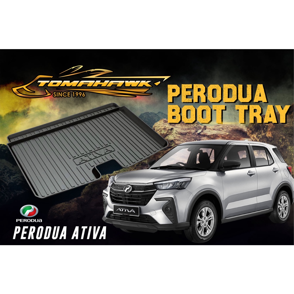 Perodua Ativa Rear Trunk Cargo Car Boot Tray | Shopee Malaysia