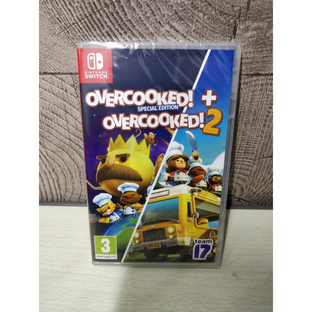 NS Switch Overcooked! plus Overcooked! 2 | Overcooked + Overcooked 2 (Eng/Chi) | 煮过头 1+2 | 胡闹厨房 ...