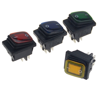 1PCS 16A 250V ON OFF Heavy Duty 4 pin IP67 Sealed Waterproof Auto ...