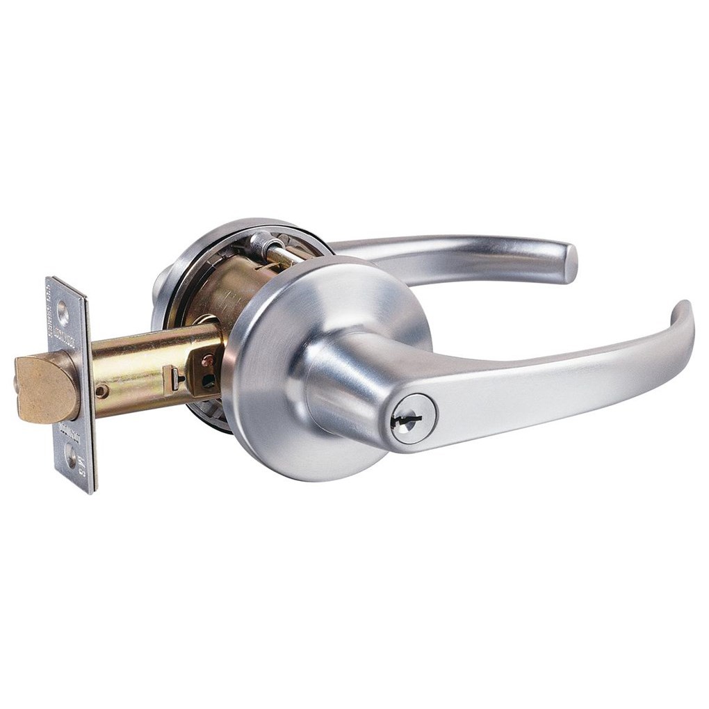 CYLINDRICAL LEVER HANDLE LOCKSET | Shopee Malaysia