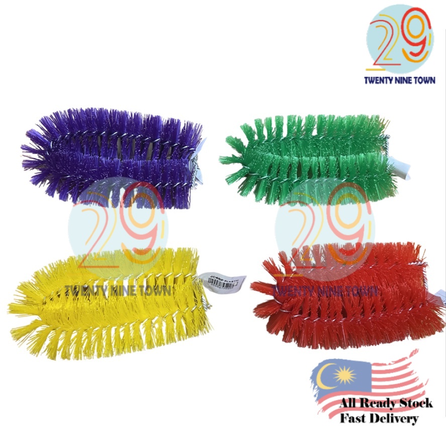 6 Inch Plastic Brush Large Size Scrubbing Brush Hand Brush Nylon Berus ...