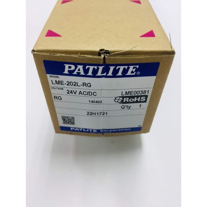 PATLITE LED SIGNAL TOWER LIGHT LME-202L R/G | Shopee Malaysia