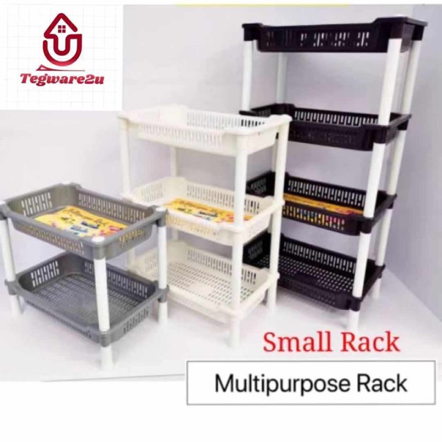 New Arrival Small Multipurpose Rack/Rak Pelbagai Fungsi Kecil(2 Tier, 3 ...