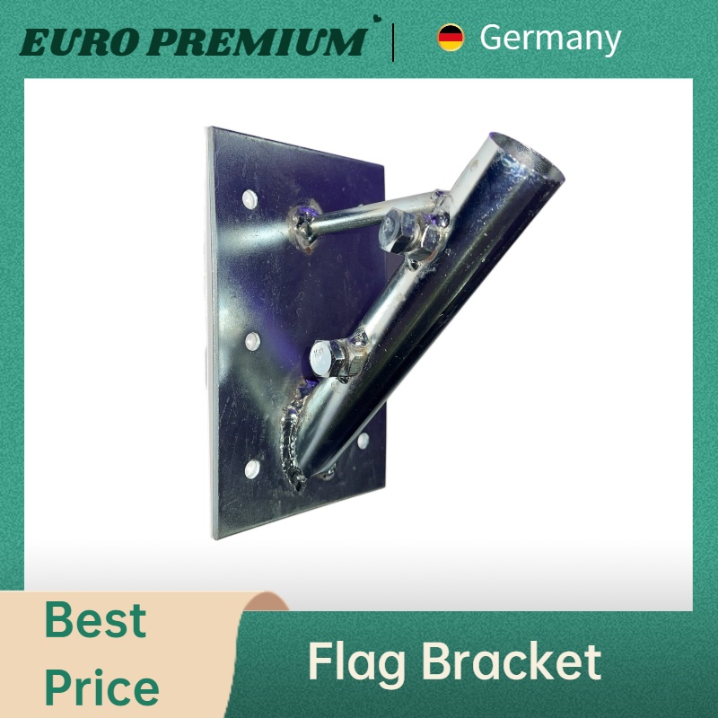 Heavy Duty Steel Flag Holder Flag Bracket 45 degree Flag Holder ...