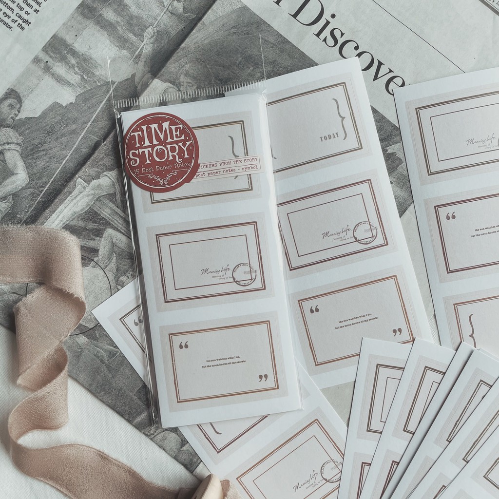 Vintage Sticker Set : Symbol | Shopee Malaysia