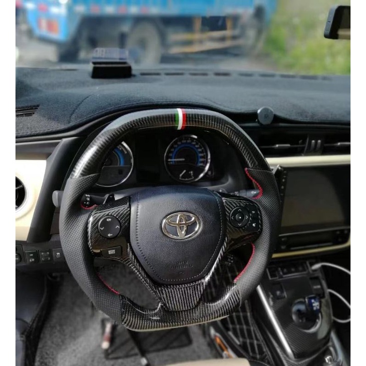 Custom Made Carbon Fiber Steering Wheel for Yaris Vios Altis Myvi Ativa ...