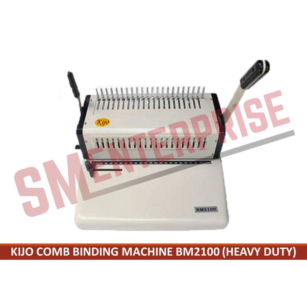 Kijo Comb Binding Machine BM2100 (Heavy Duty ) | Shopee Malaysia